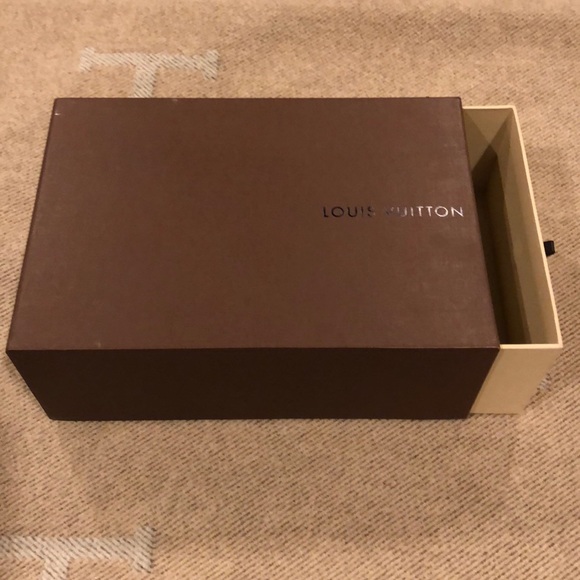Louis Vuitton | Shoes | Louis Vuitton Pull Out Shoe Box Authentic ...
